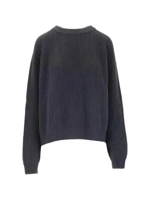 Dusan Ribbed Raglan-sleeve Sweater