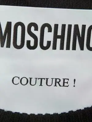 Moschino Teddy Bear Intarsia-knit Sweater