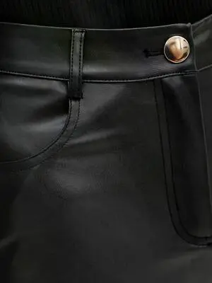 Sisley Faux-leather Shorts