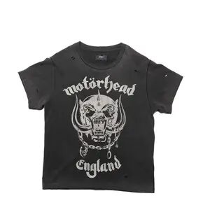 OTHER UK Motorhead England Vintage T-shirt Heavy Relic - Black