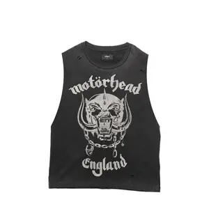 OTHER UK Motorhead England Vintage Tank Heavy Relic - Black