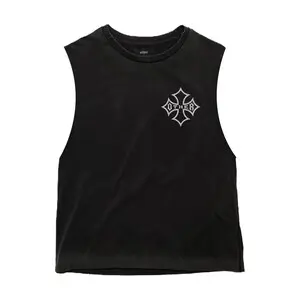 OTHER UK Icon Vintage Issue Tank Worn - Black