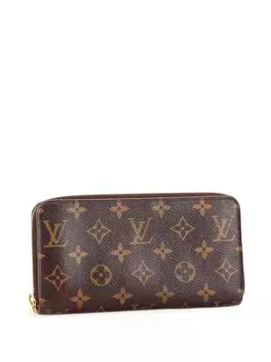 LOUIS VUITTON Zippy Wallet Monogram Canvas Small Wallets