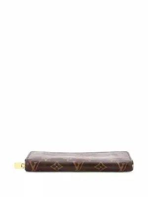 LOUIS VUITTON Zippy Wallet Monogram Canvas Small Wallets - Brown