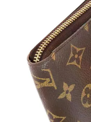 LOUIS VUITTON Zippy Wallet Monogram Canvas Small Wallets - Brown