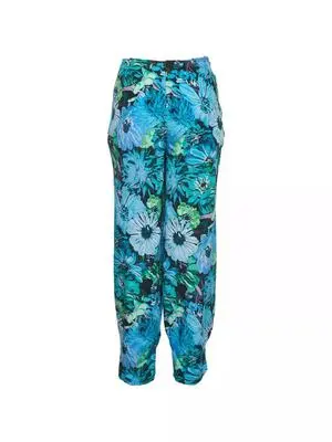 Stella McCartney Floral-print Tie-up Trousers