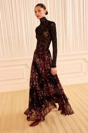Ulla Johnson Gaelle Maxi Skirt - Amaranthus