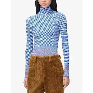 Loewe X Cosima Von Bonin Viscose-jersey Top