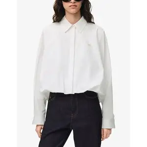 Loewe Cinched-waist Cotton Shirt