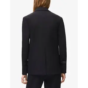 Loewe Single-breasted Wool-blend Blazer