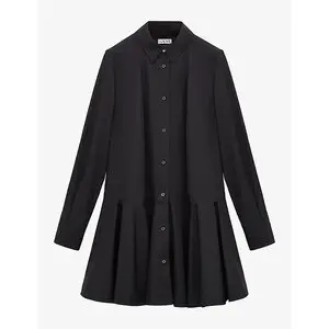 Loewe Peplum Cotton Shirt Dress