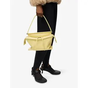 Loewe Whisker Small Leather Handbag - Vanilla