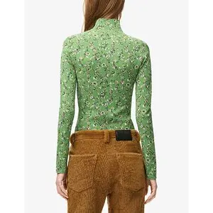 Loewe X Cosima Von Bonin Floral Jersey Top