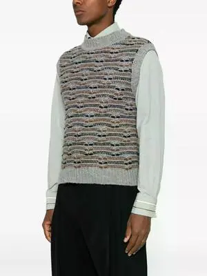 Marni Patterned Sleeveless Sweater