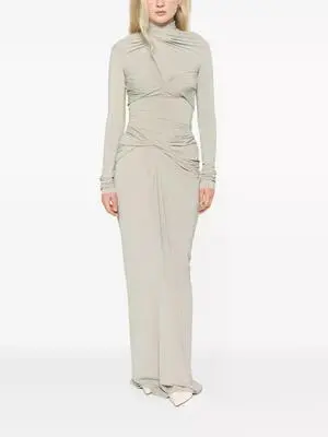 ENTIRE STUDIOS Interlock Skirt Plaster - Grey