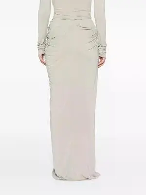 ENTIRE STUDIOS Interlock Skirt Plaster