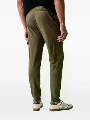 EA7 Logo-print Cargo Track Pants