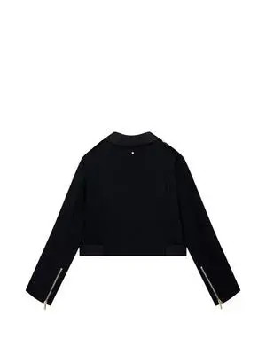 Armani Exchange Cropped Biker Jacket