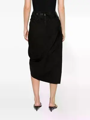 ENTIRE STUDIOS Tailored Drape Skirt