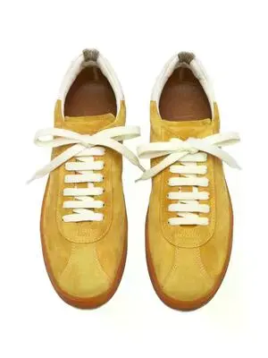 Officine Creative Ginnasio 101 Suede Panelled Low-top Sneakers