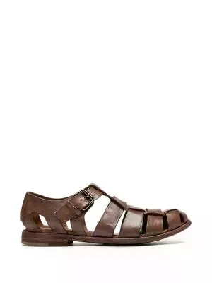 Officine Creative Archive 521 Leather Sandals - Brown