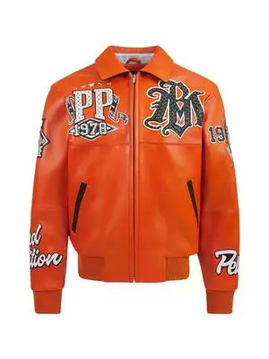 PELLE PELLE All Time Champions Leather Jacket - Orange