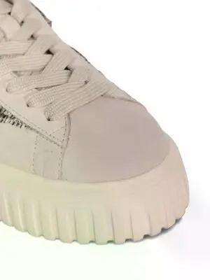Hogan Leopard-print Platform Sneakers