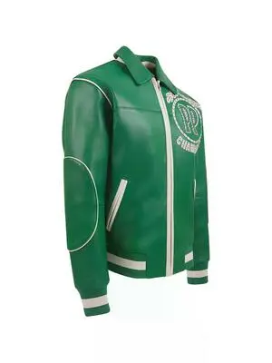 PELLE PELLE Champions Rhinestone-embellished Jacket - Green