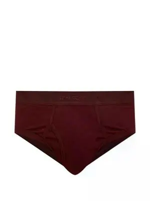 TOM FORD Logo-waistband Briefs - Red