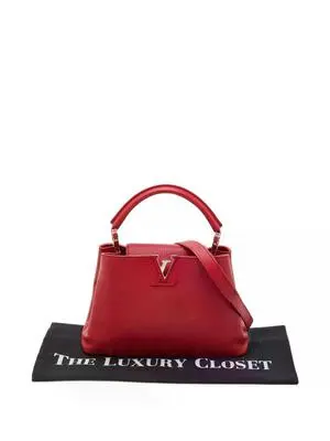 LOUIS VUITTON Capucines Bb Satchel Bag
