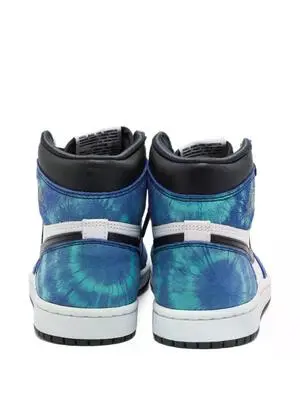 JORDAN 1 Retro Tie-dye Sneakers - Blue