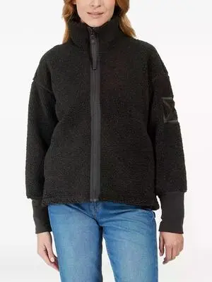 DIDRIKSONS Mella Sherpa Zip-up Jacket - Black