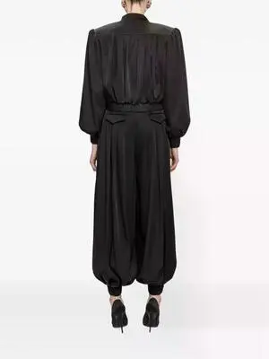 NISSA High-rise Satin Pants