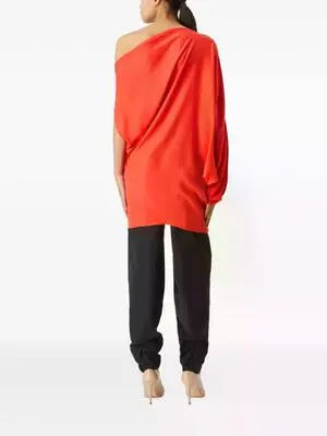 Gauge81 Ota Bias-cut Draped Mini Dress