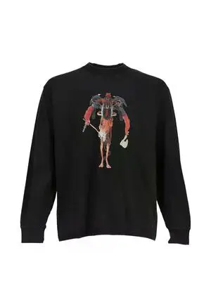 SHT Graphic-print Long-sleeve T-shirt