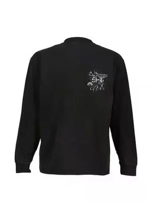 SHT Graphic-print Long-sleeve T-shirt