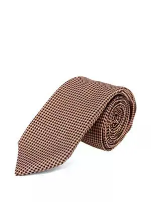 Kiton Micro-check Tie