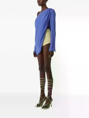 Gauge81 Toho One-shoulder Silk Blouse