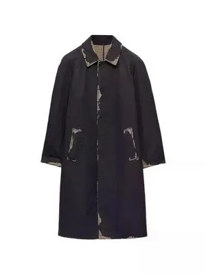 Prada Bonded Devoré Cotton Coat