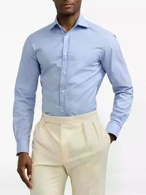 Ralph Lauren Purple Label Spread-collar Cotton Shirt