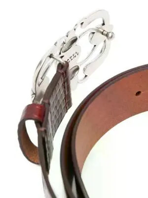 Isabel Marant Étoile Mirko Croc-effect Belt - Brown