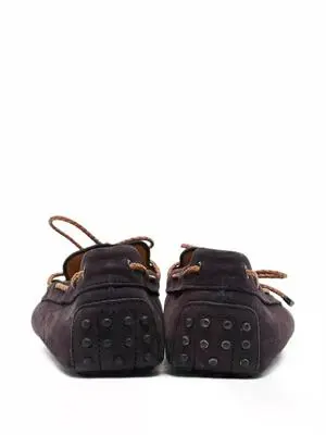 TOD'S City Gommino Braided Boat Shoes