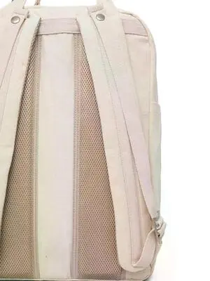 DOUGHNUT Large Macaroon Embroidered Buckle-strap Backpack