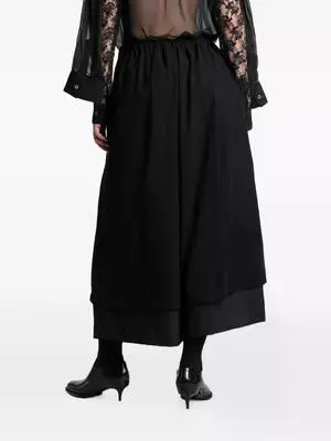 Comme Des Garçons Layered-design Trousers