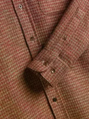 Portuguese Flannel Abstract Pied Poule Shirt