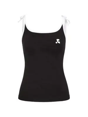 REST & RECREATION Tie-strap Logo-print Top