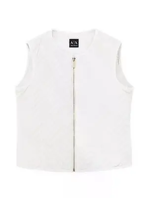 Armani Exchange Button-up Cropped Jacket