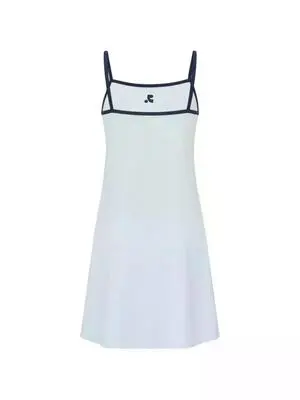 REST & RECREATION Coloration Contrast-trim Mini Dress