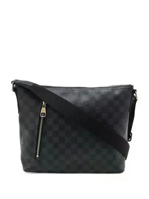 LOUIS VUITTON 2012 Pm Mick Damier Graphite Messenger Bag - Black