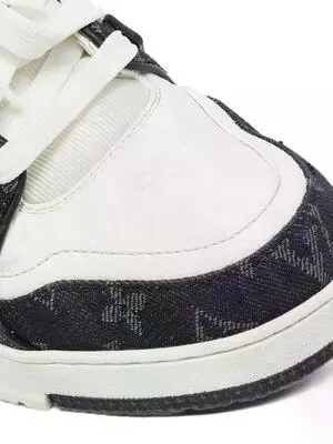 LOUIS VUITTON Trainer Monogram Denim Sneakers